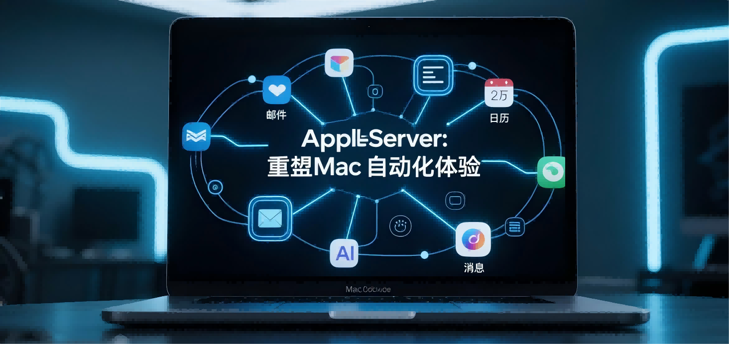 Apple MCP Server全面测评报告：深度集成苹果生态的AI自动化工具-悠智AI导航